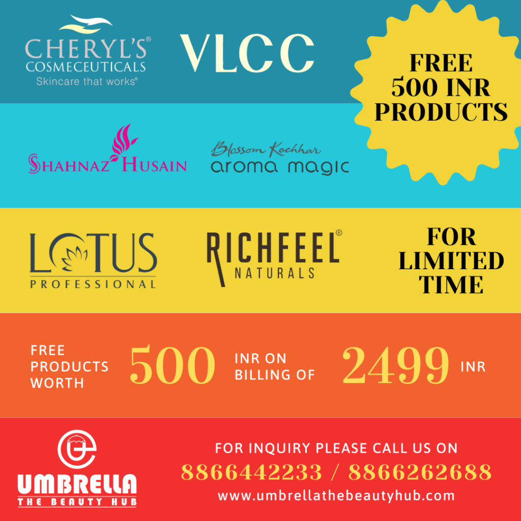 Offers on Hair Care, Skin Care, Cosmetic & Salon Products - Umbrella ...